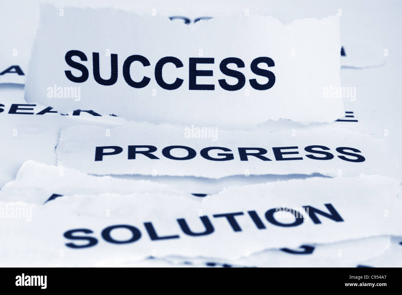 Strategy progress solution Stock Photo - Alamy