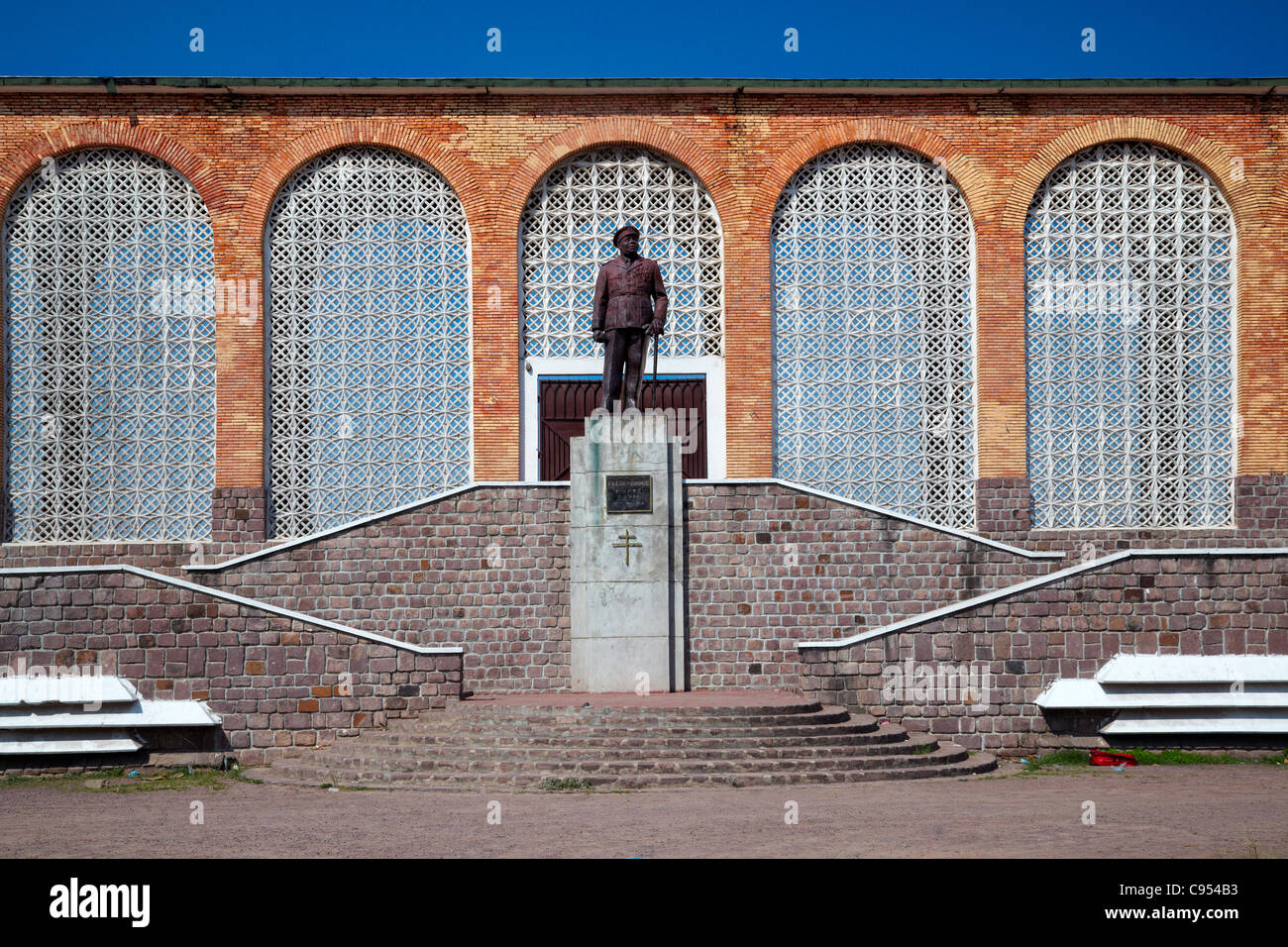 Felix Eboue Monument, Brazzaville, Republic of Congo, Africa Stock ...