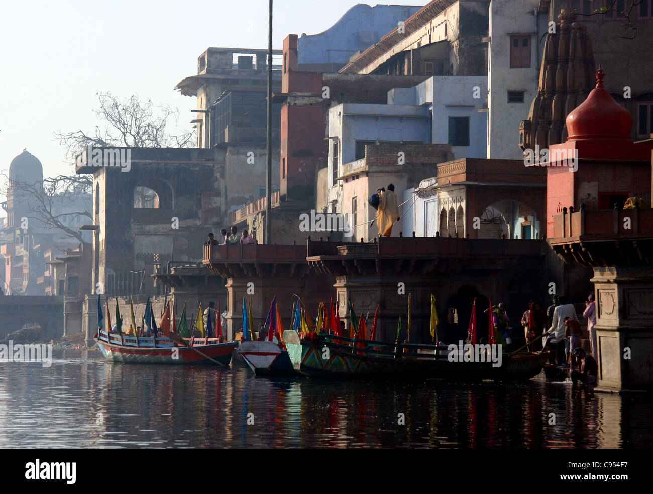Mathura river hi-res stock photography and images - Alamy