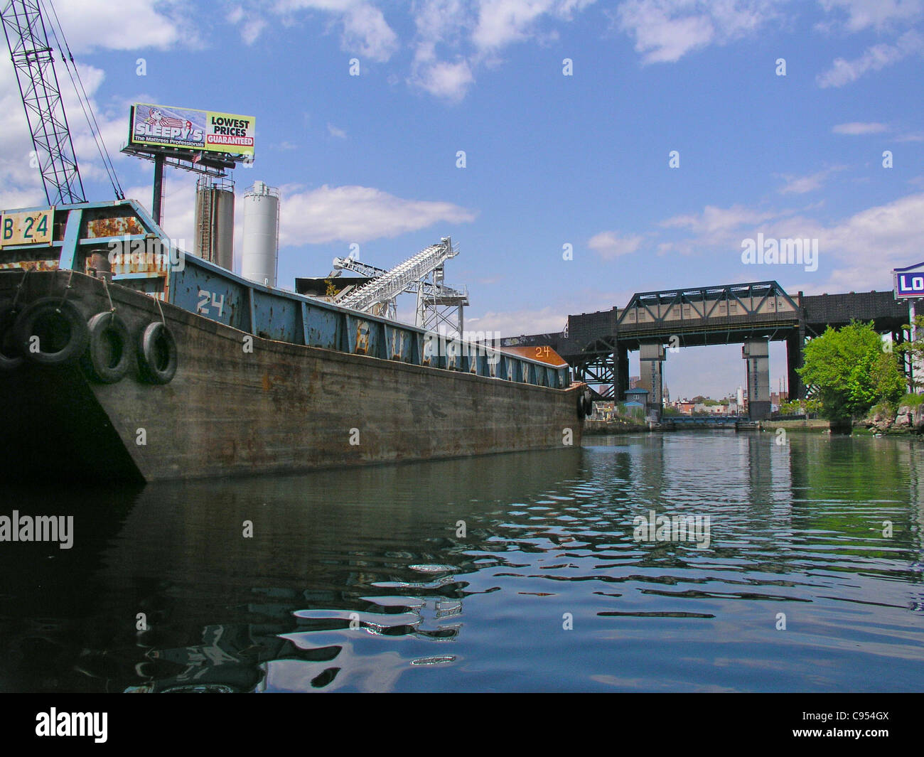 Gowanus Canal Brooklyn New York Stock Photo - Alamy