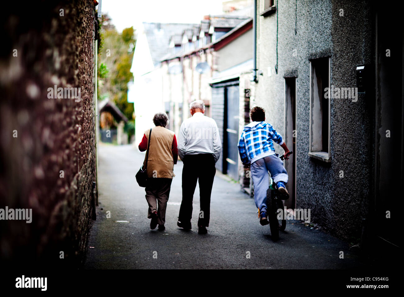 Boy Walking Past High Resolution Stock Photography and Images - Alamy