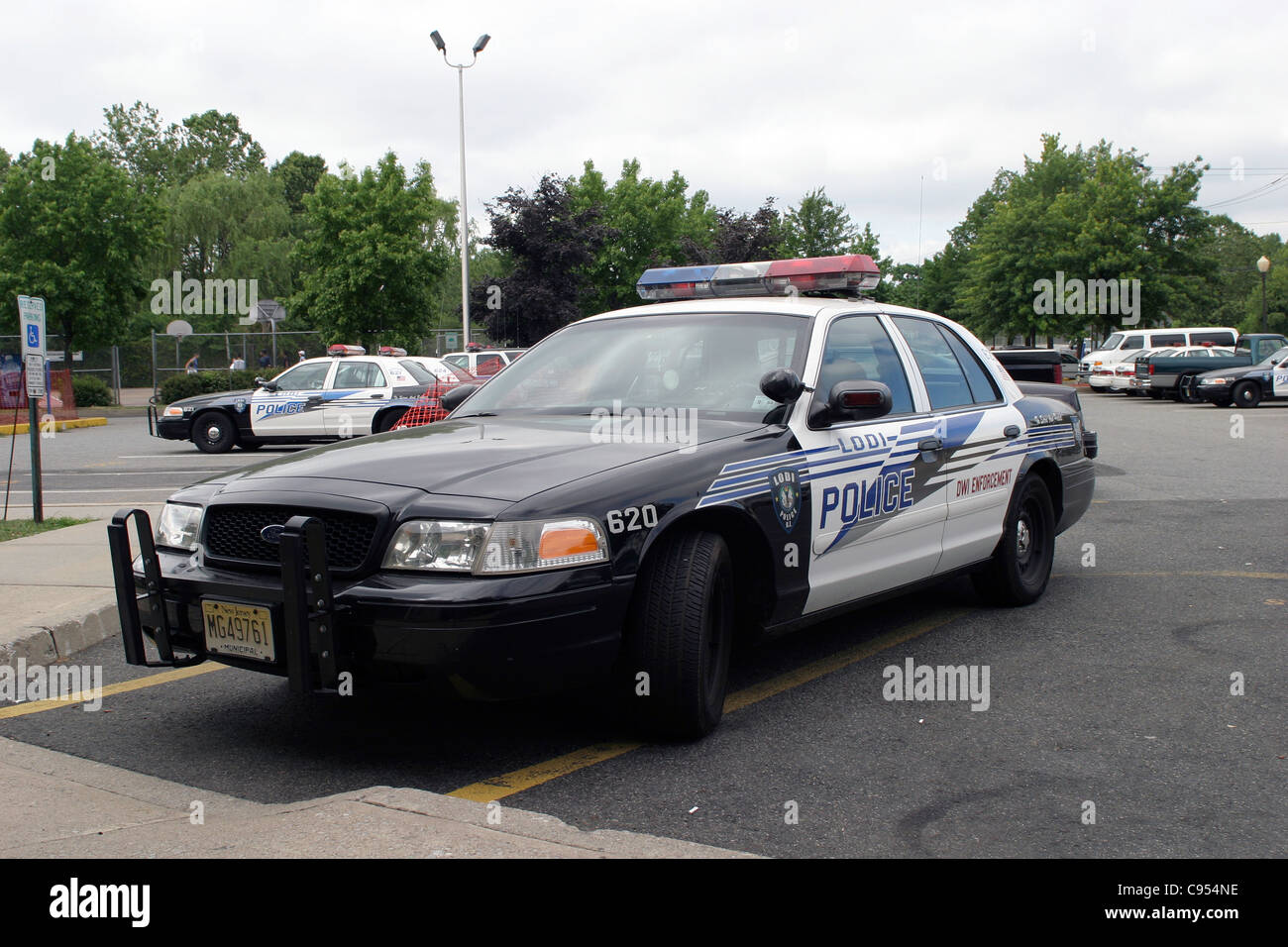 Ford Crown Victoria Squad Car Lodi Police Department Stock Photo - Alamy