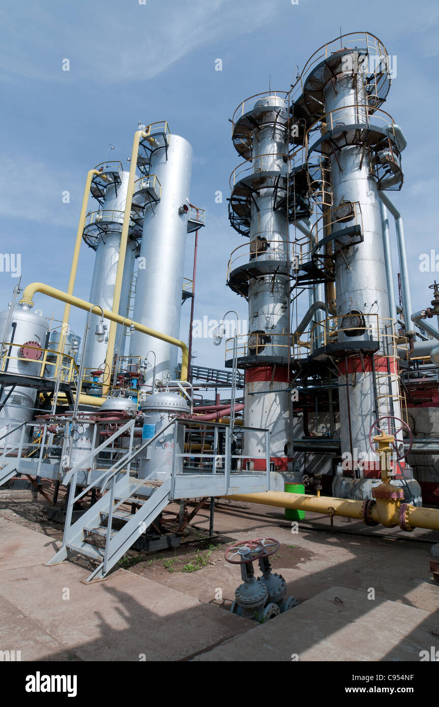 Gas Production Pipeline Factory Stock Photos & Gas Production Pipeline ...