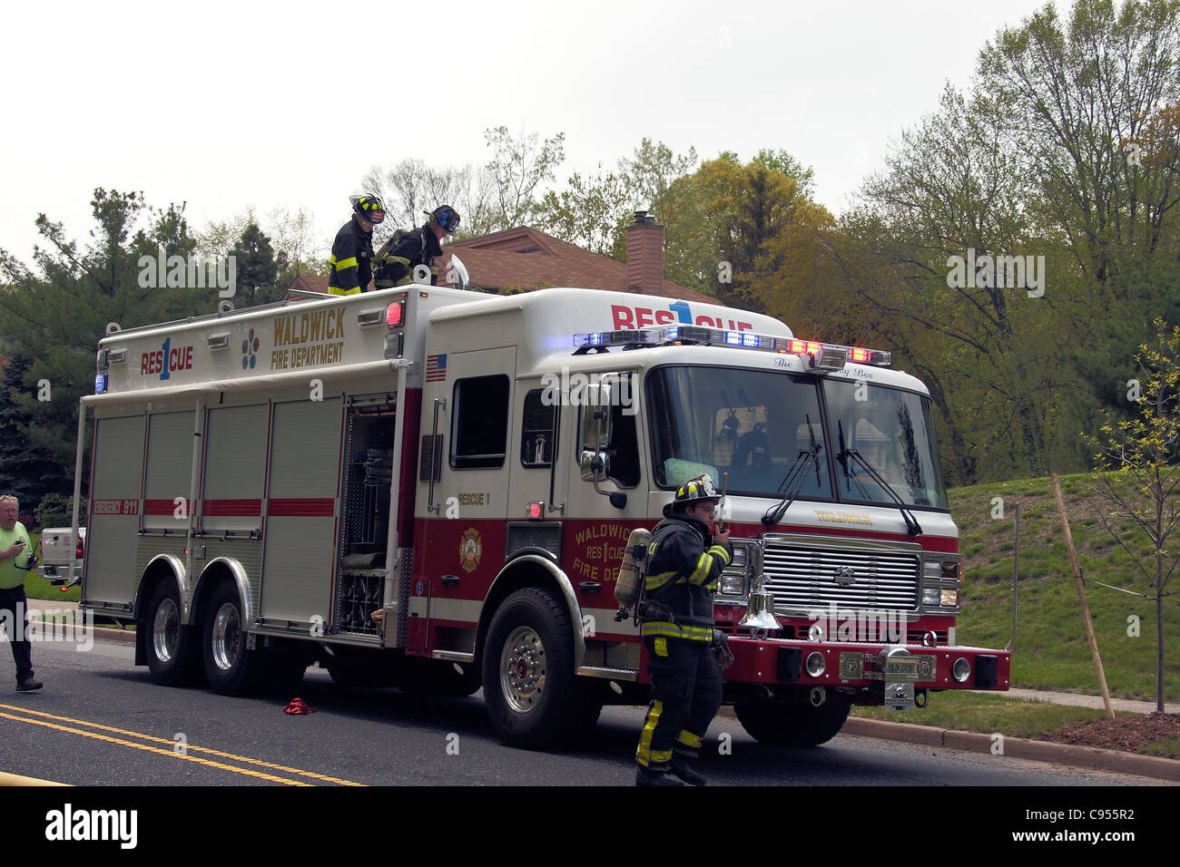 American la france engine hi-res stock photography and images - Alamy