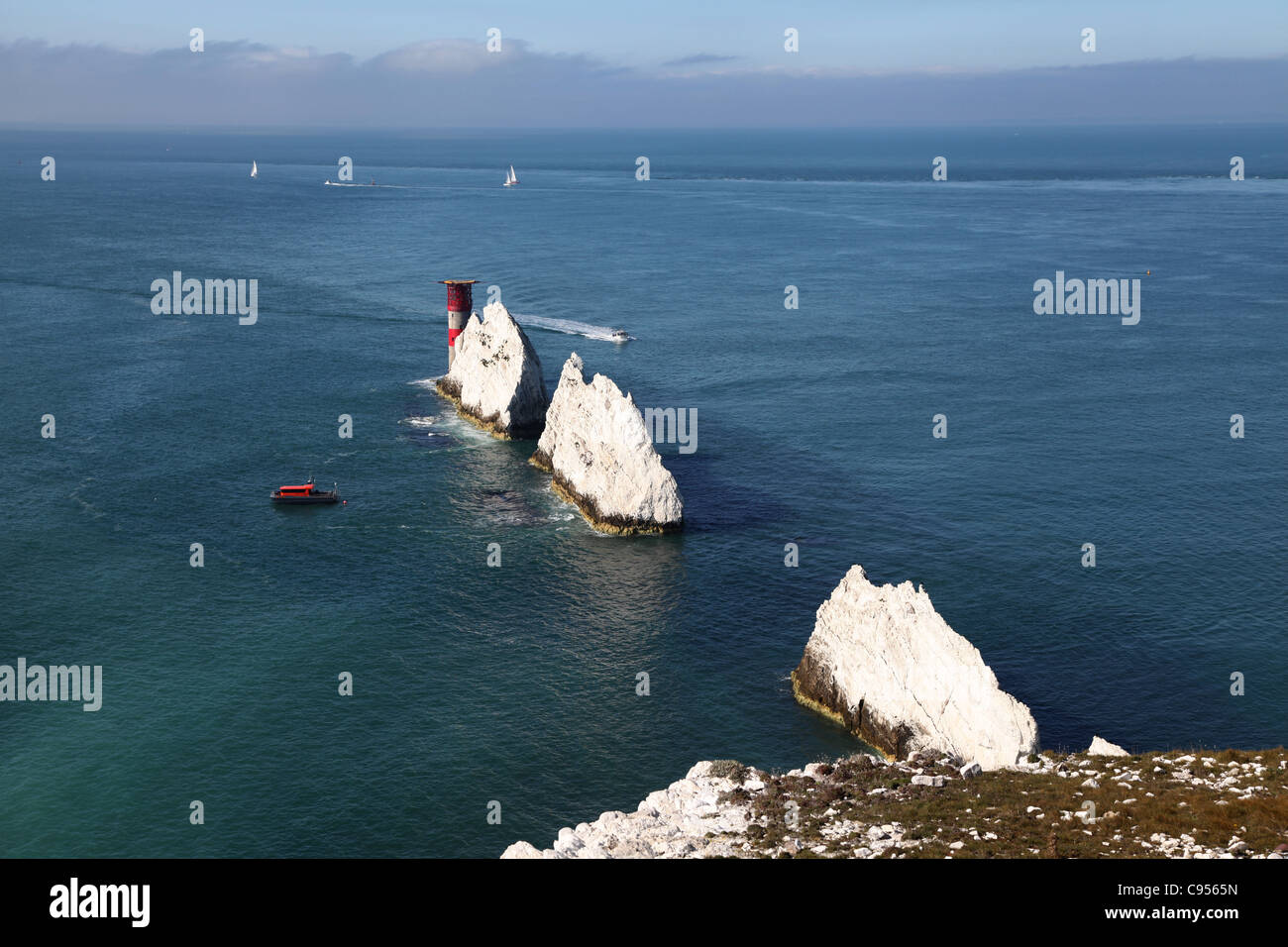The needles isle of wight hi-res stock photography and images - Alamy