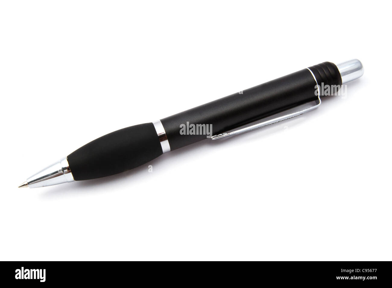 Ballpoint pen isolated on white background Stock Photo - Alamy