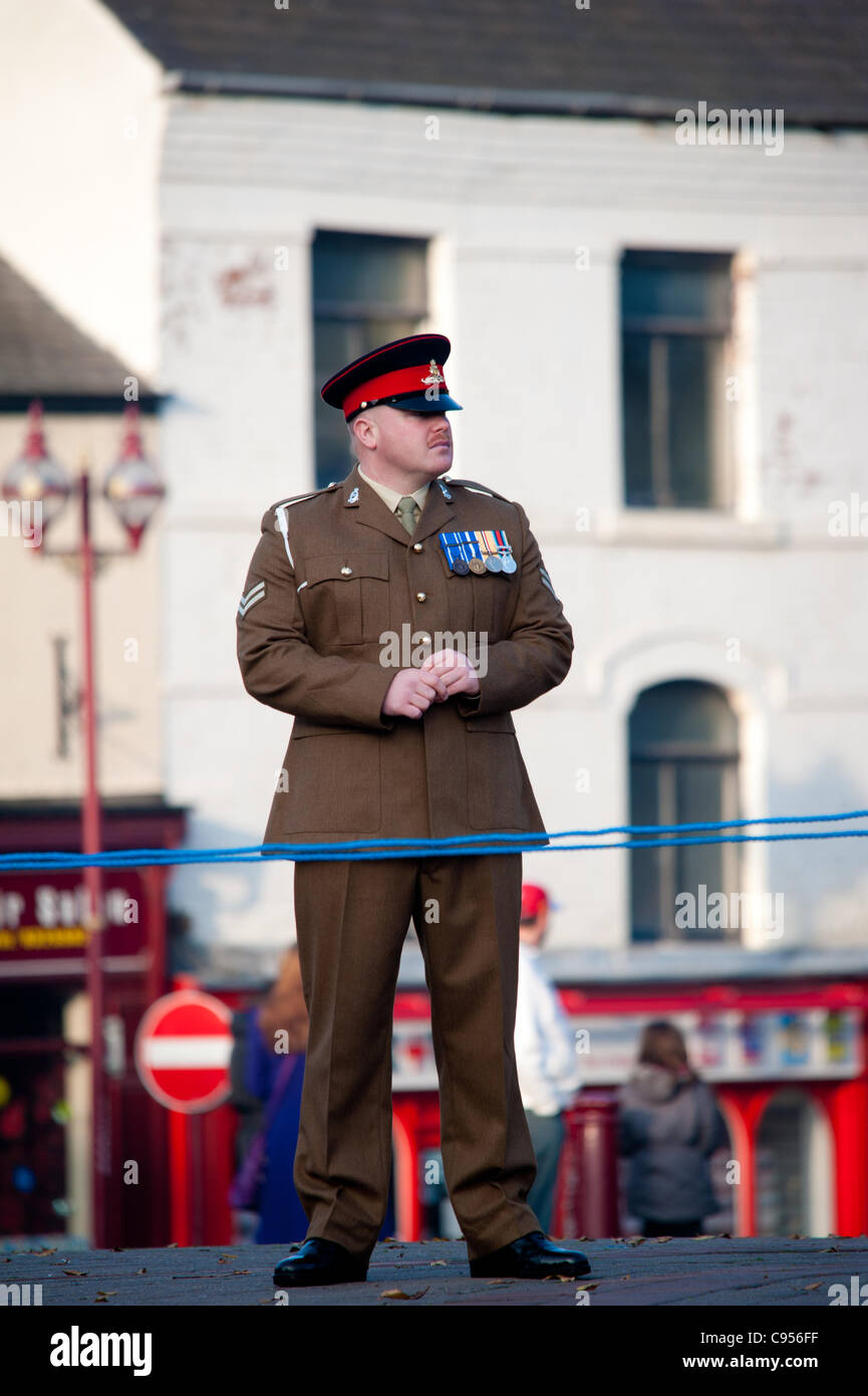 Mayor of Erewash Cllr Kevin Miller attends Remembrance Memorial Service ...