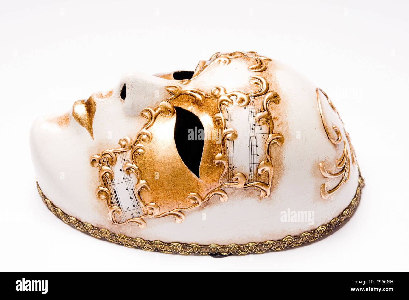 decorated Venetian mask Stock Photo - Alamy