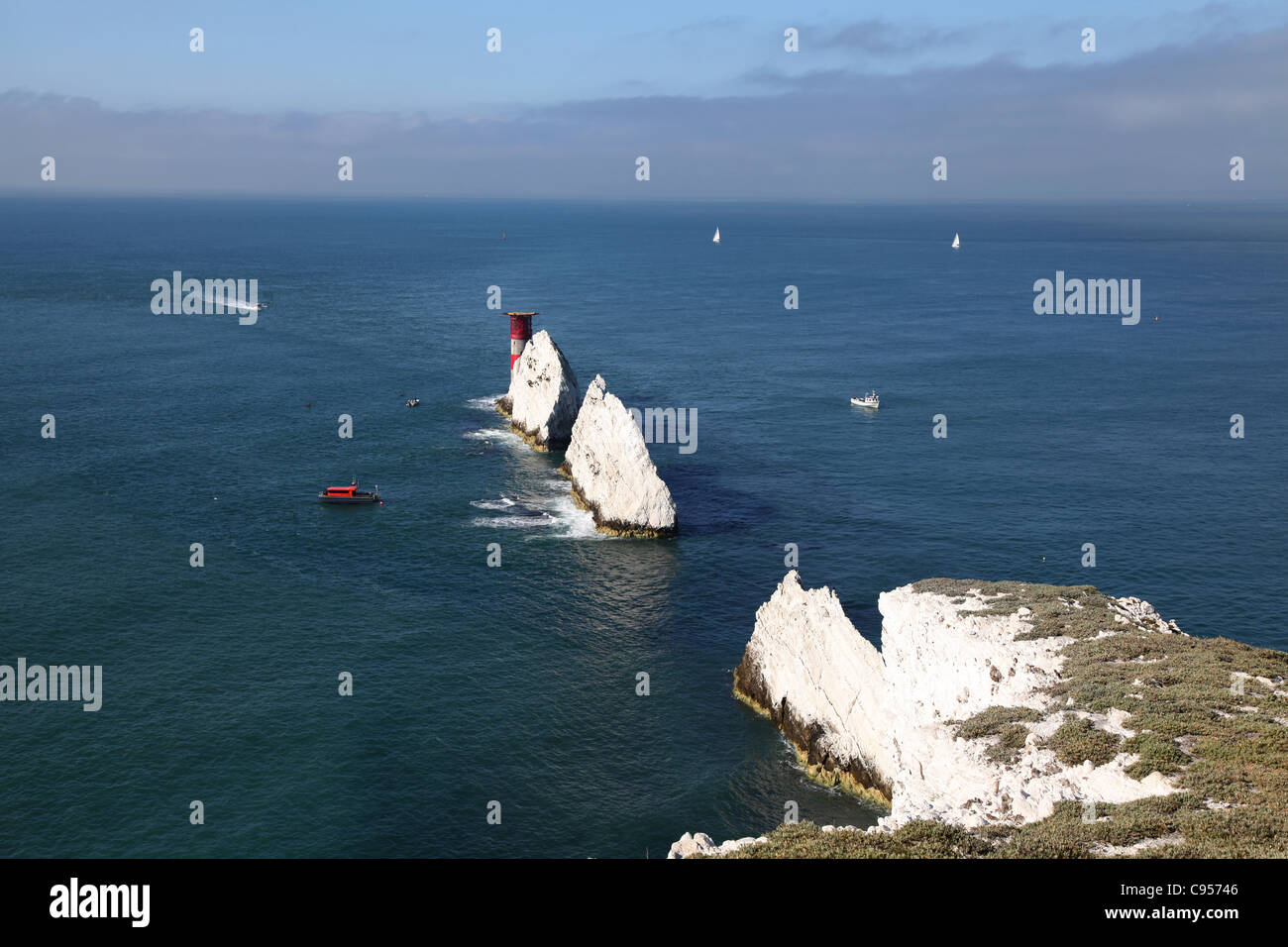 The needles isle of wight hi-res stock photography and images - Alamy