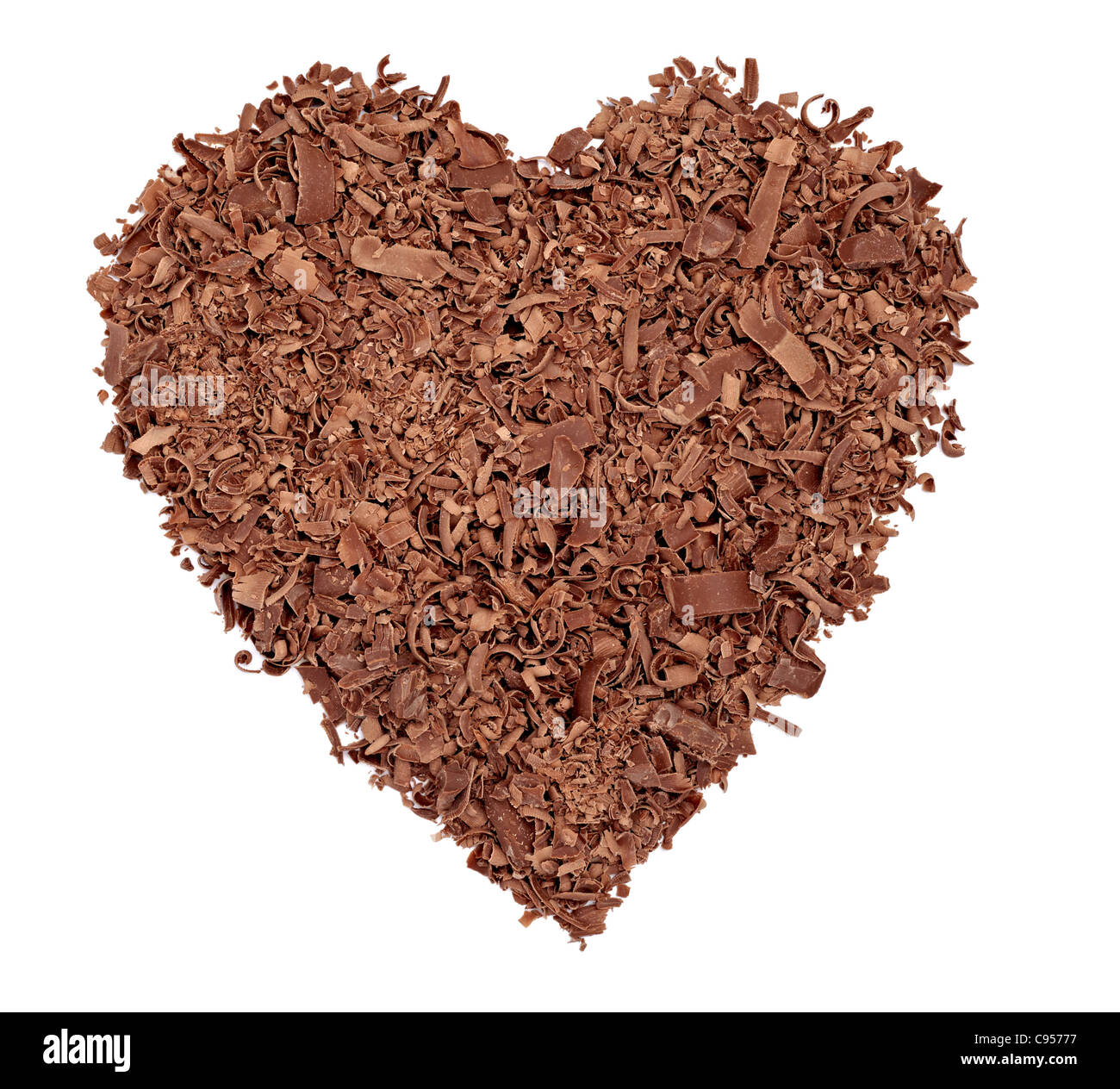 close up of chocolate heart Stock Photo - Alamy