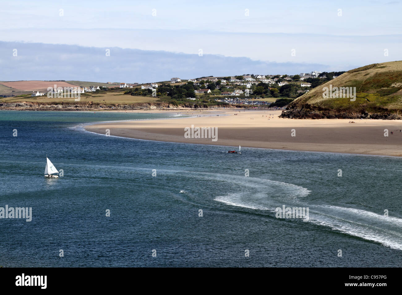 Daymer Bay; Cornwall; UK Stock Photo - Alamy