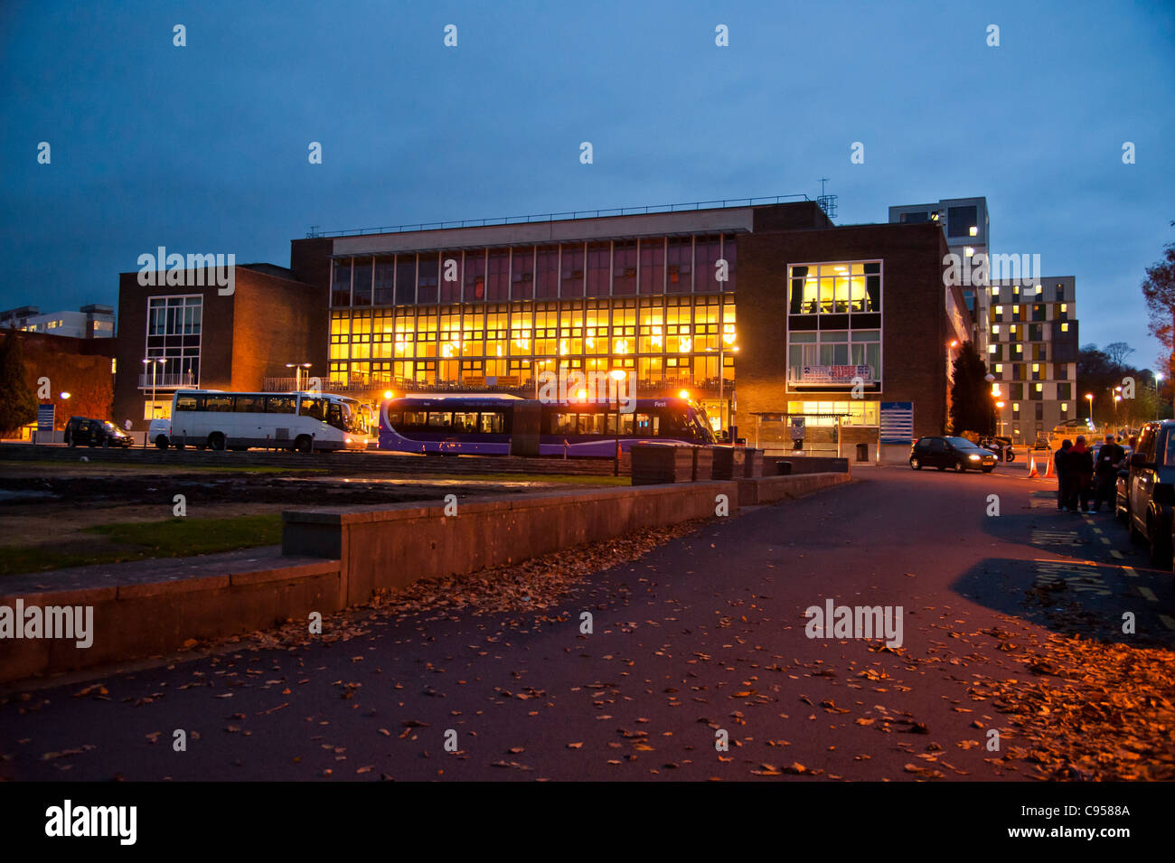 Swansea University campus, Wales UK Stock Photo - Alamy