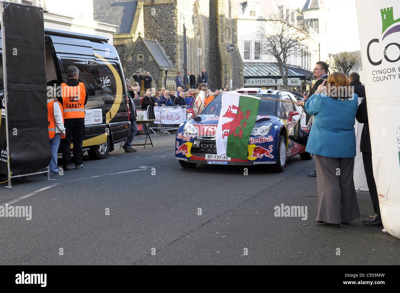 Wales Rally GB Rally competition car at the World Rally Championship ...