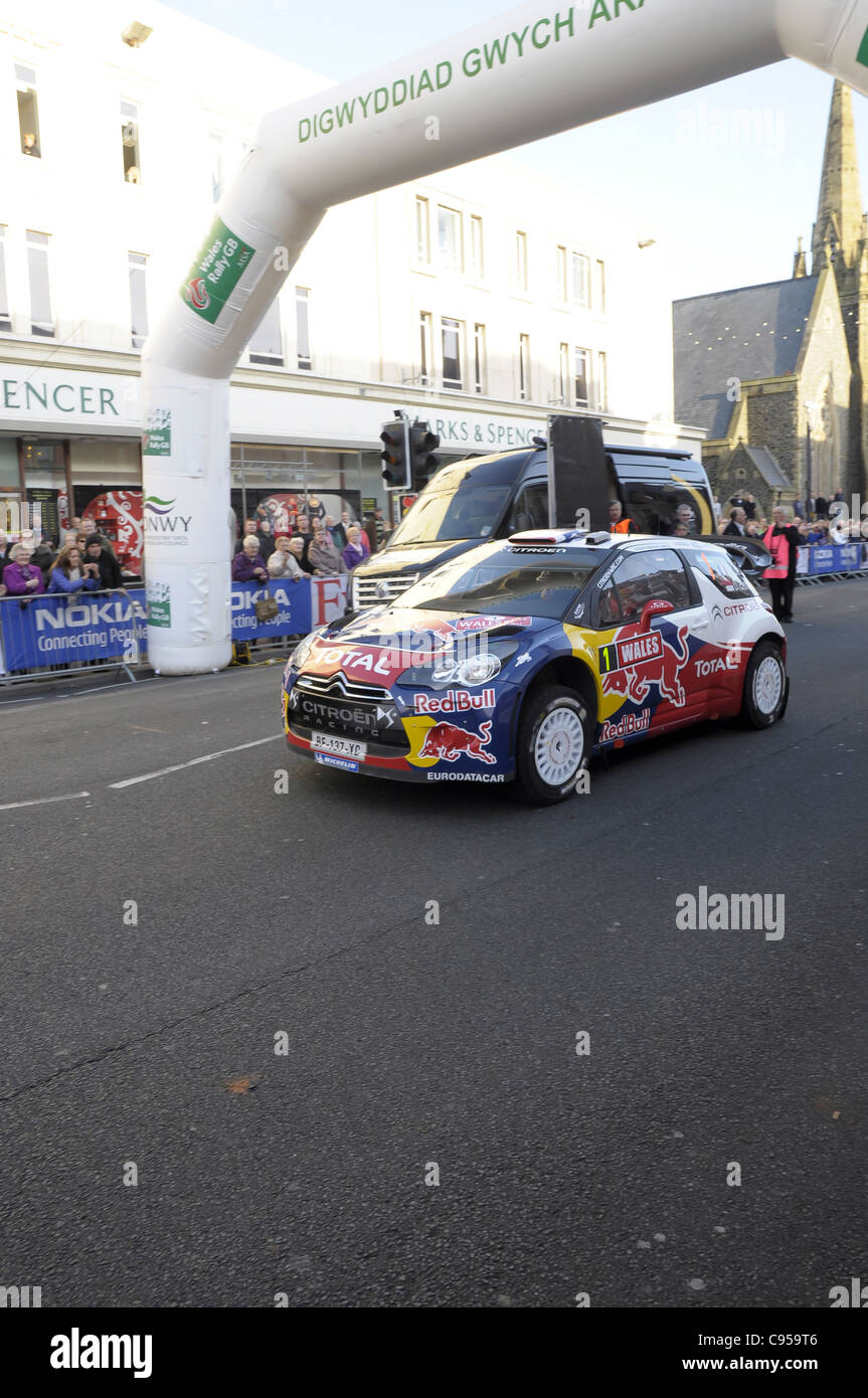 Wales Rally GB Rally competition car at the World Rally Championship ...