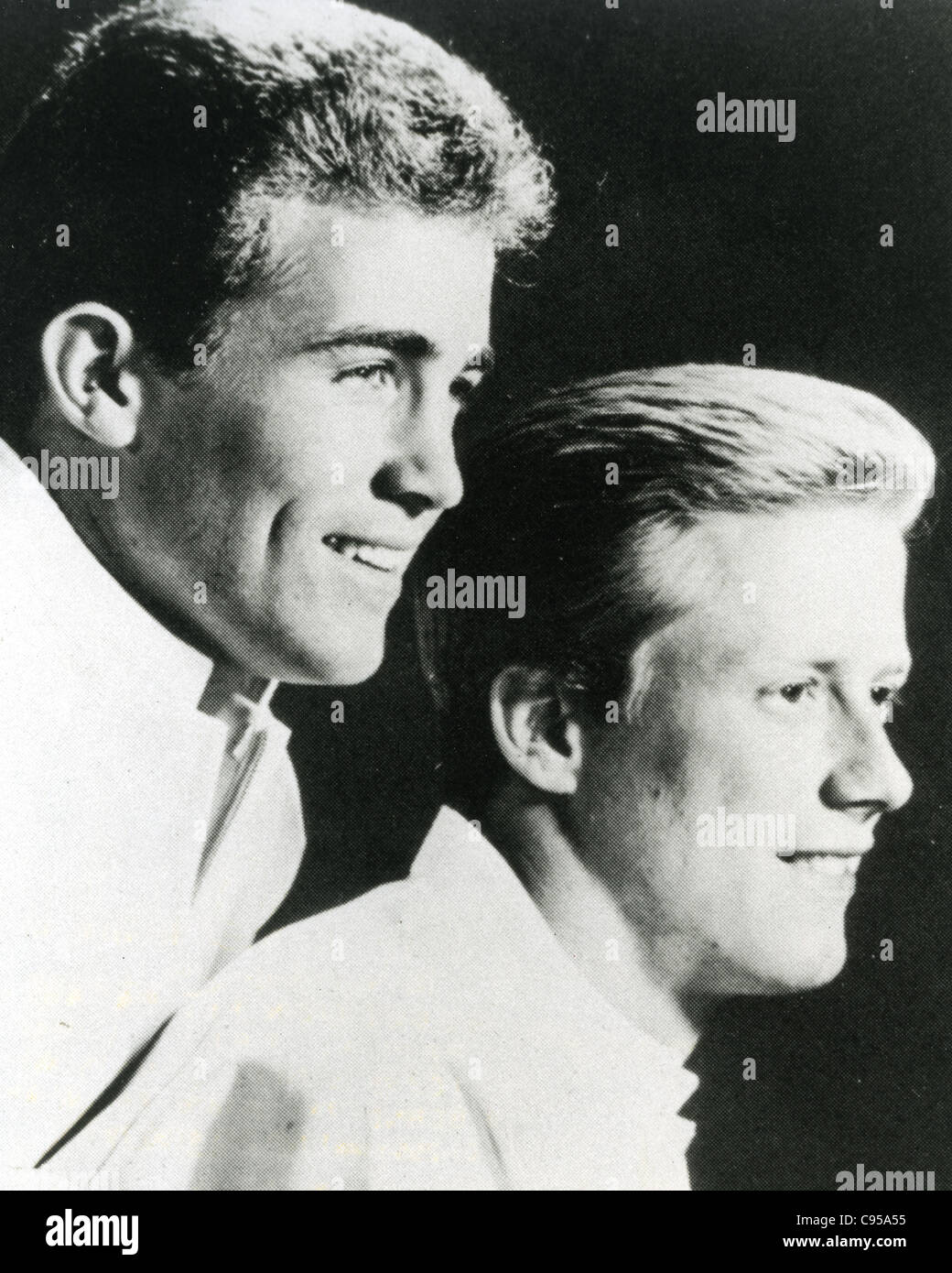 RIGHTEOUS BROTHERS Promotional photo of US vocal duo with Jan Berry at ...