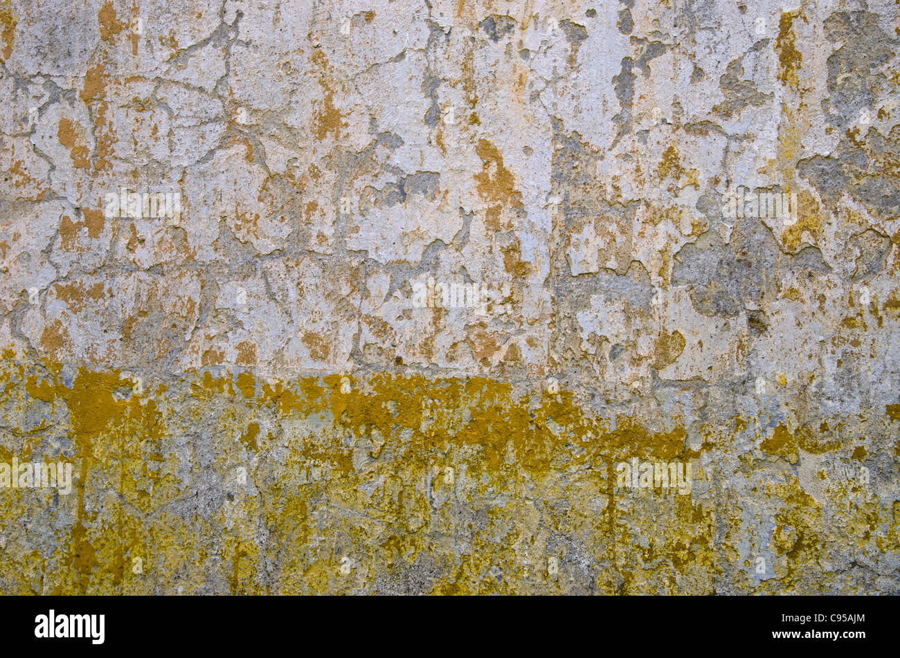 Ancient collapsing old building wall background. Old architecture ...