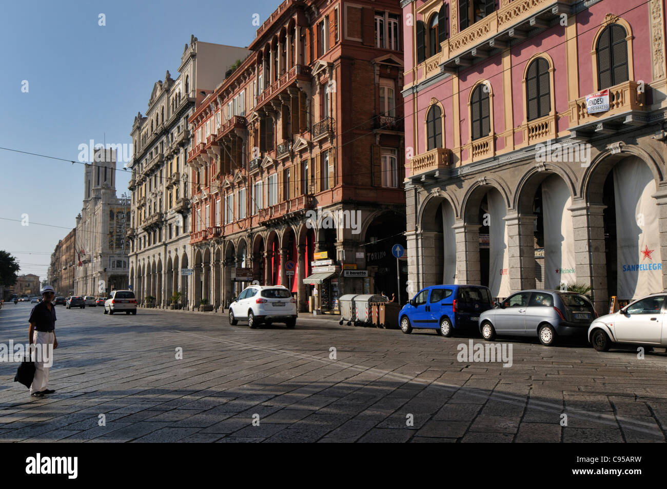 Via roma hi-res stock photography and images - Alamy