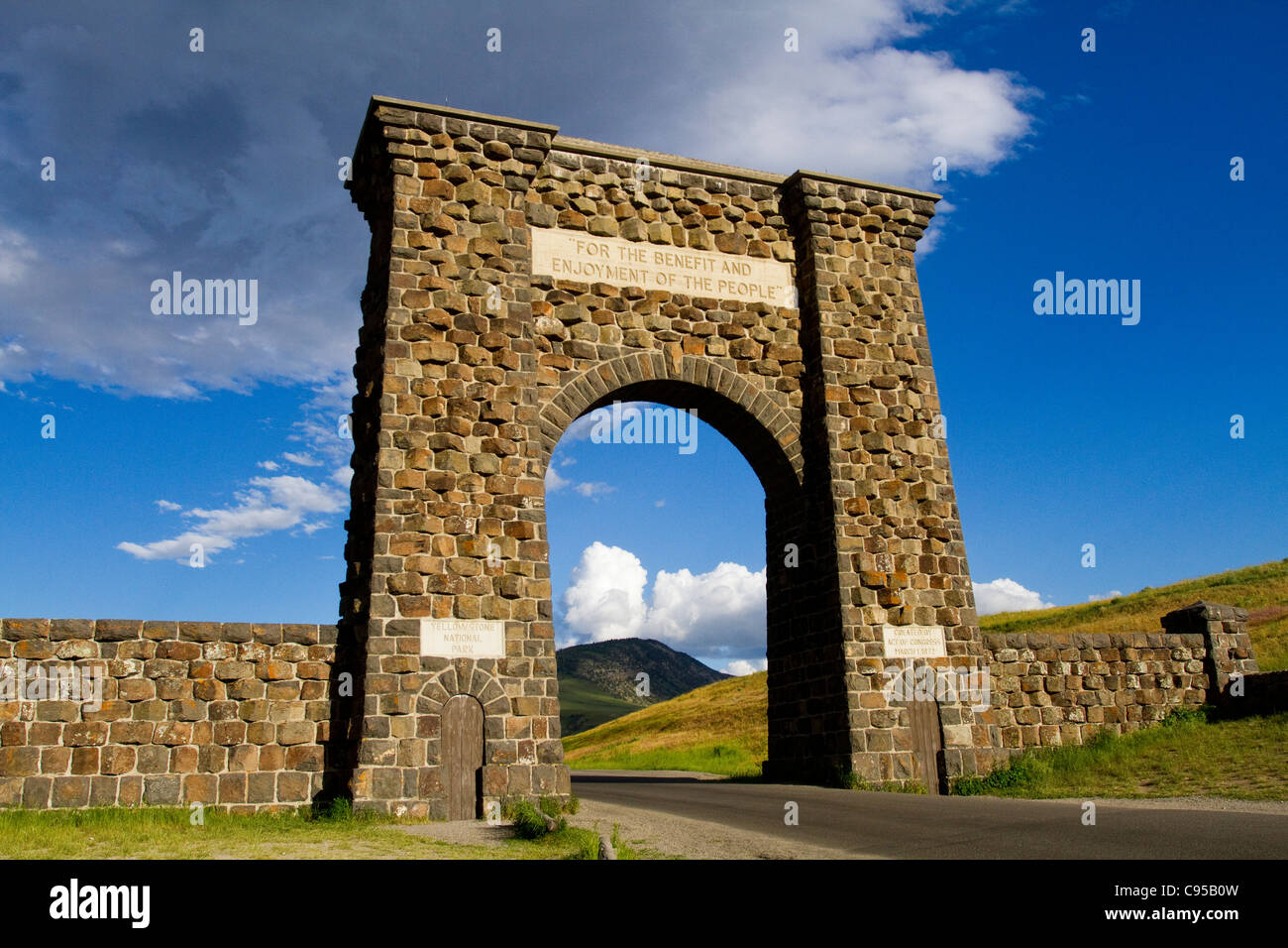 Roosevelt arch hi-res stock photography and images - Alamy