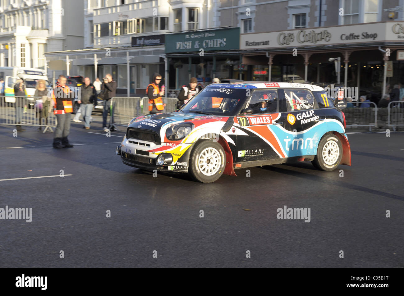 Wales Rally GB Rally competition car at the World Rally Championship ...