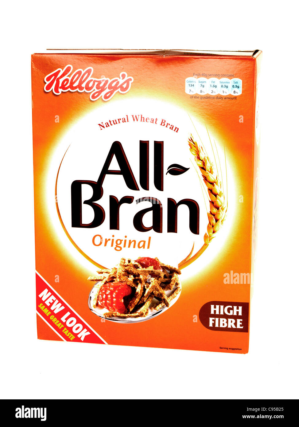 Kellogg's All Bran Breakfast Cereal Stock Photo - Alamy