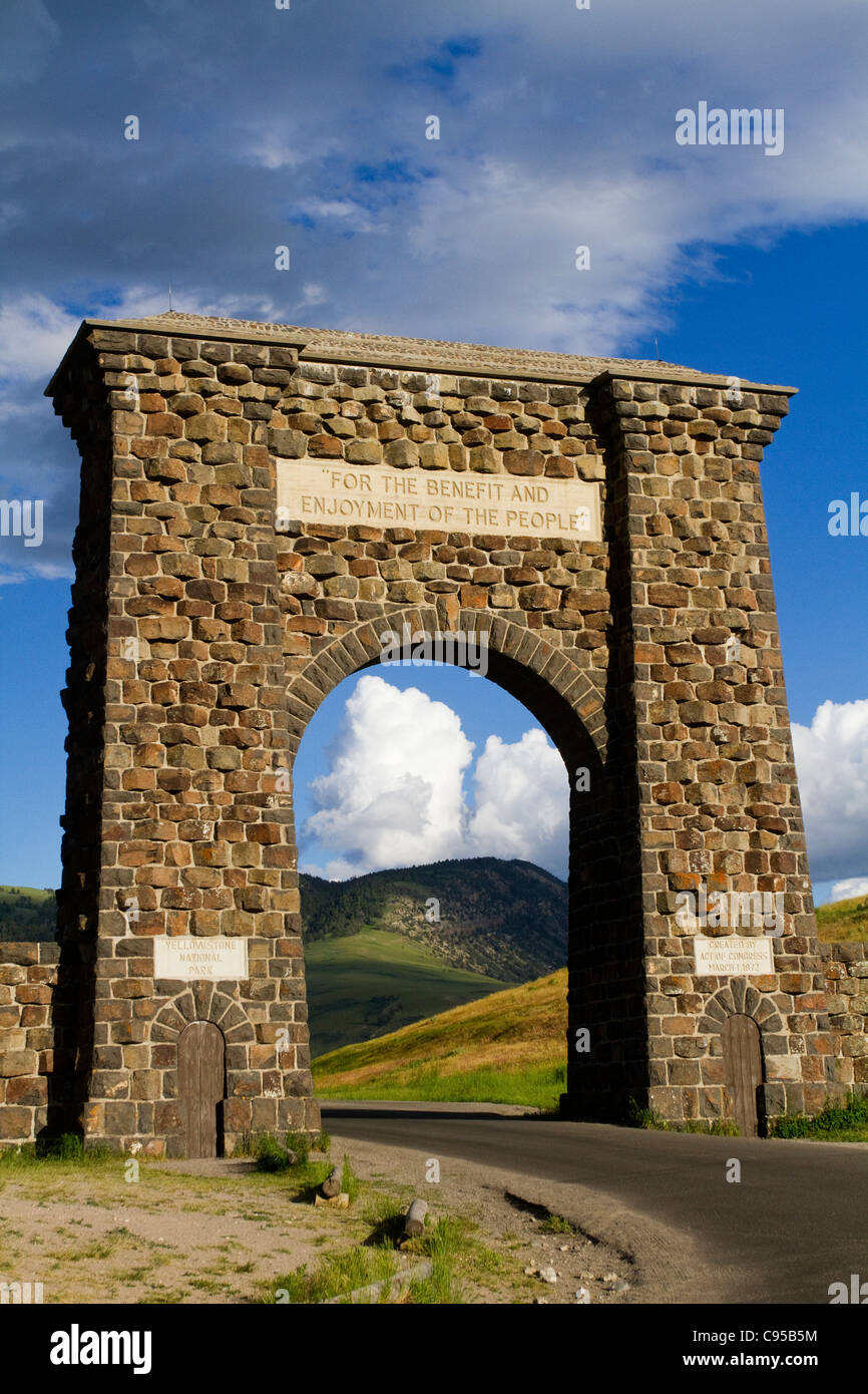 Roosevelt arch hi-res stock photography and images - Alamy