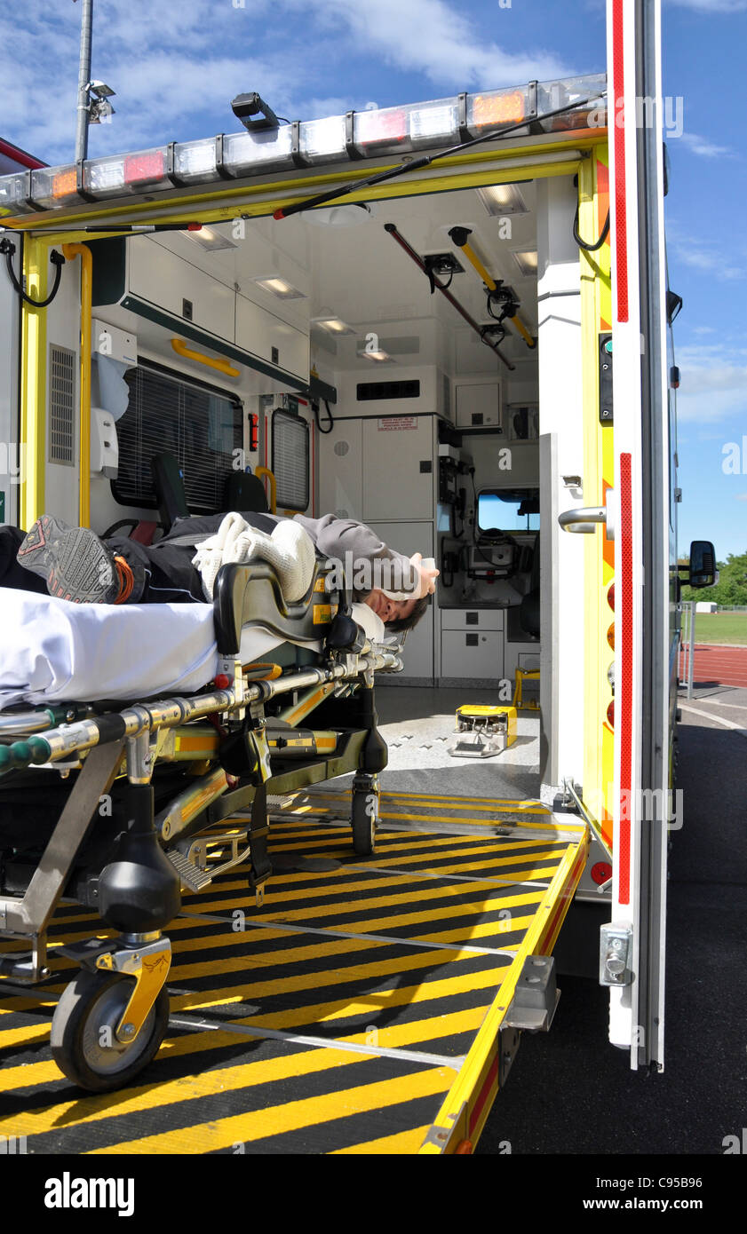 Ambulance patient hi-res stock photography and images - Alamy