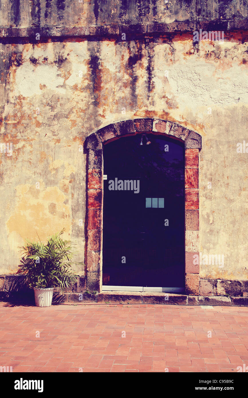 Old place entrance Stock Photo - Alamy