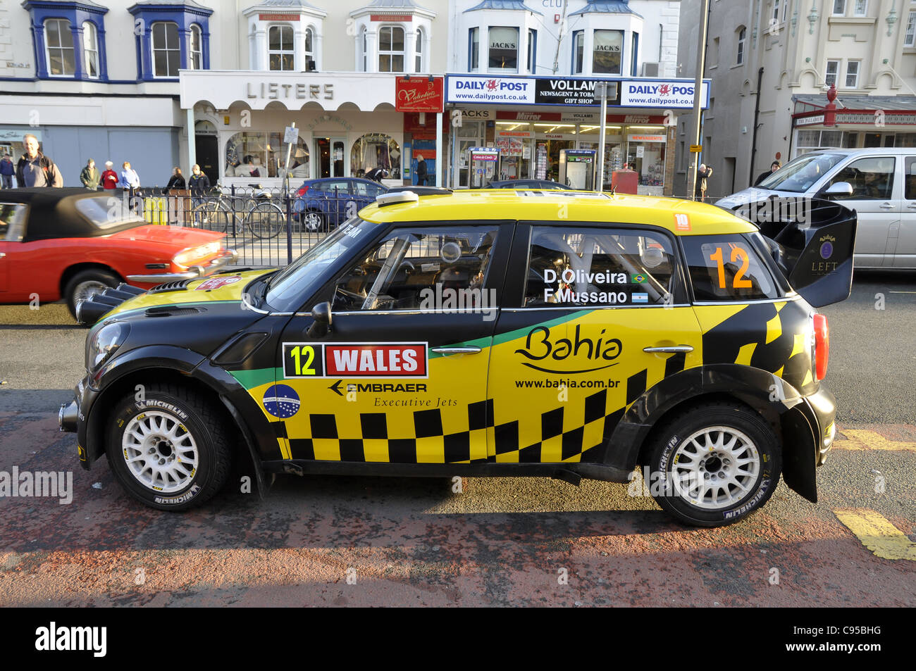 Wales Rally GB Rally competition car at the World Rally Championship ...