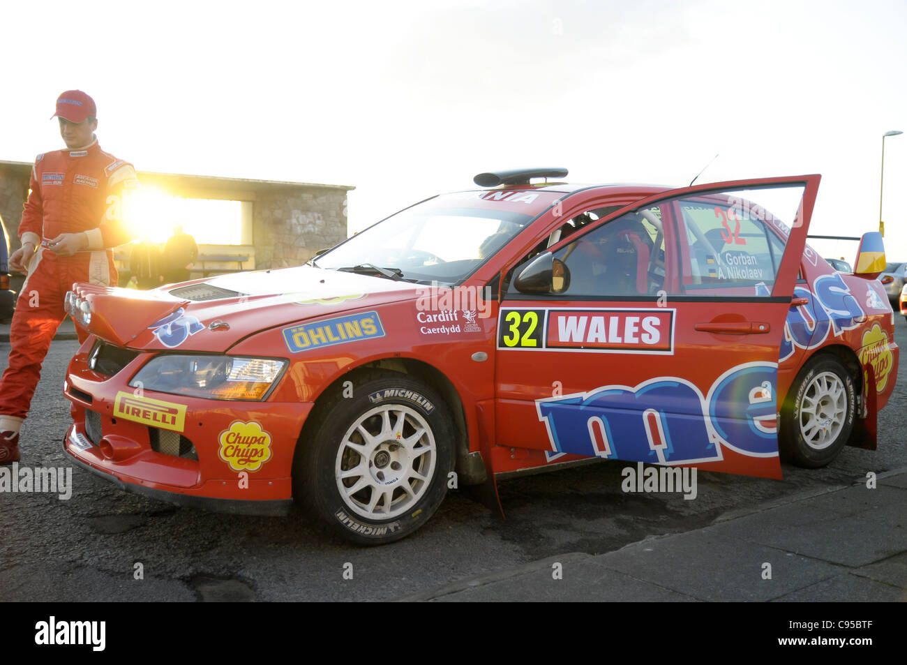 Wales Rally GB Rally competition car at the World Rally Championship ...