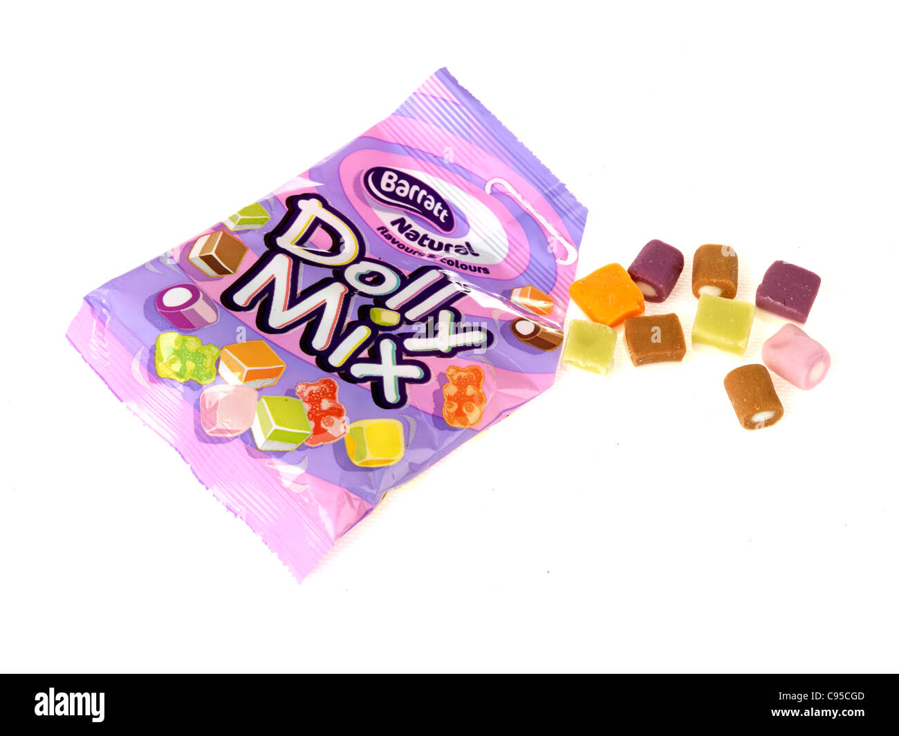 Bag of Barratt Dolly Mix Stock Photo - Alamy