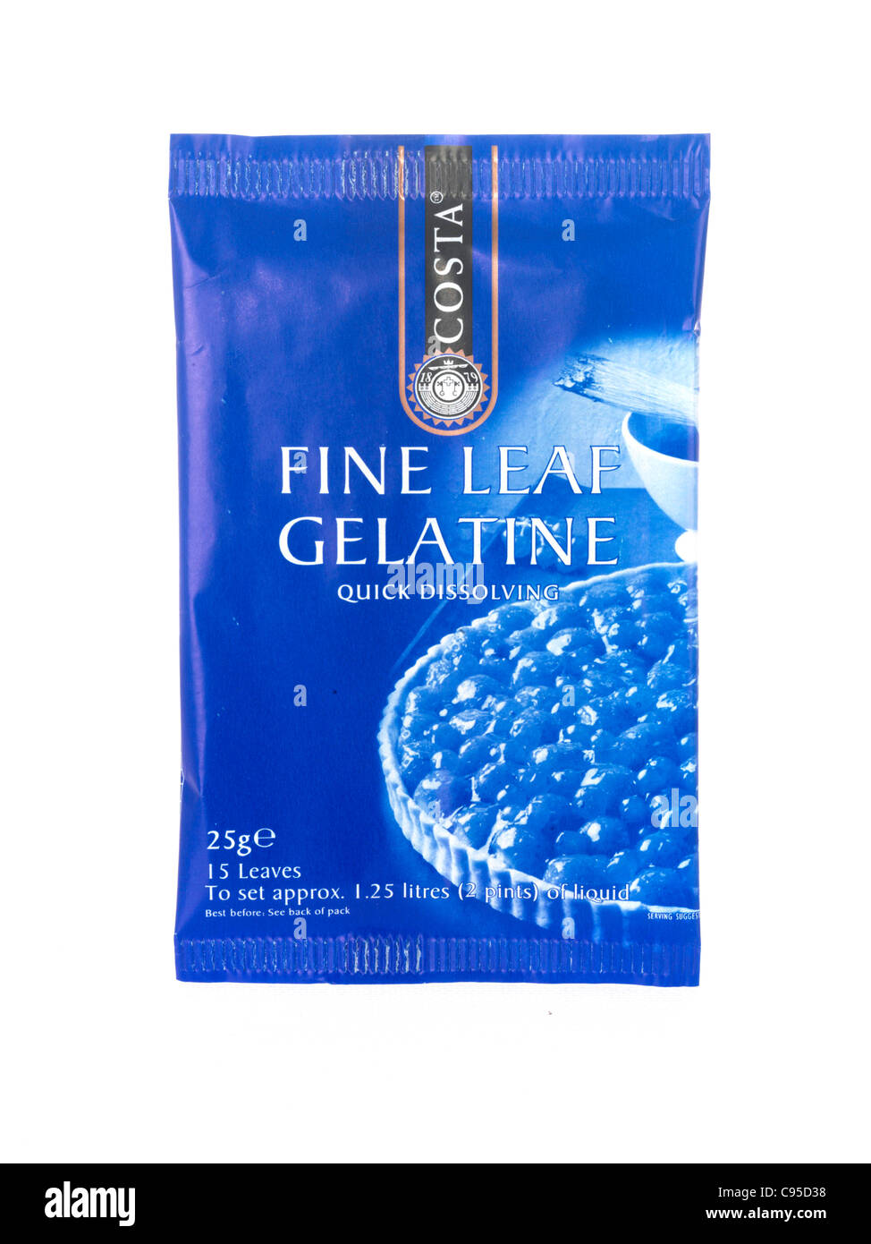 Gelatine packet hi-res stock photography and images - Alamy