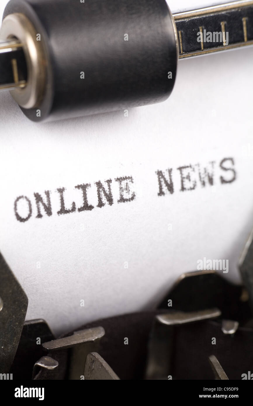 News report hi-res stock photography and images - Alamy