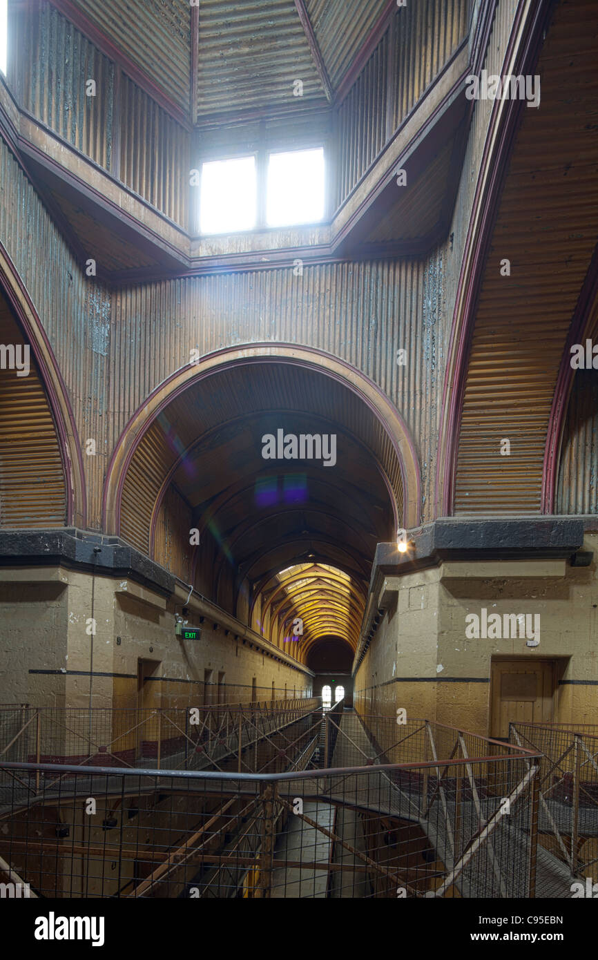 Old Melbourne Gaol Museum Stock Photo - Alamy