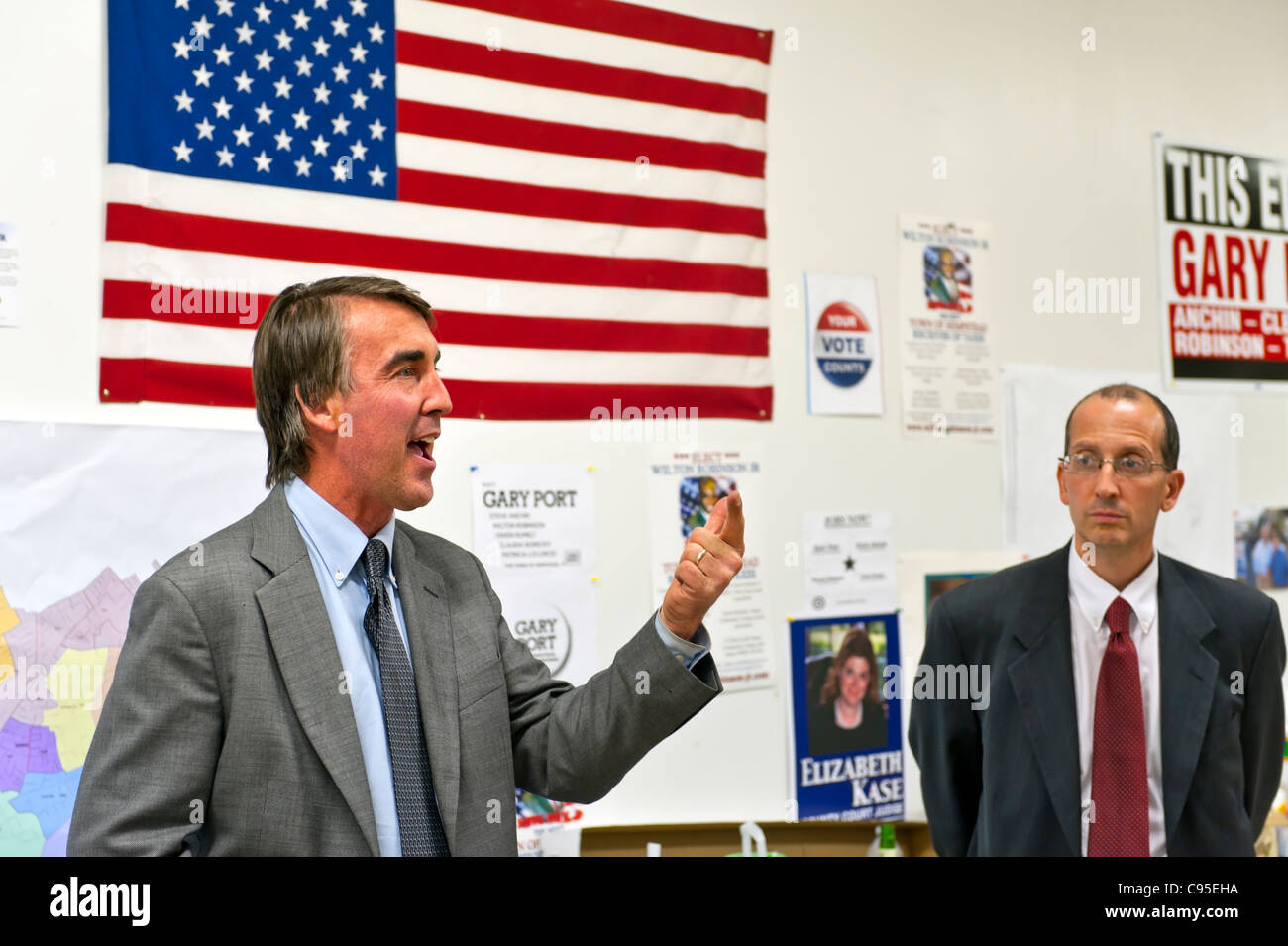 Election Night, re-elected Nassau County Legislator Joseph Scannell, at ...
