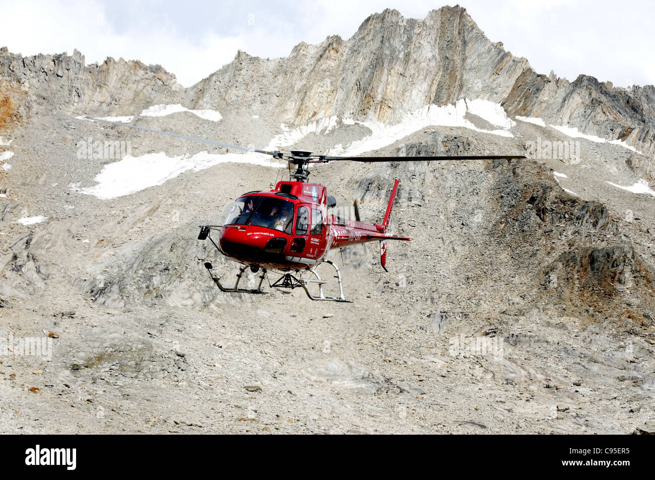 Swiss rescue helicopter hi-res stock photography and images - Alamy
