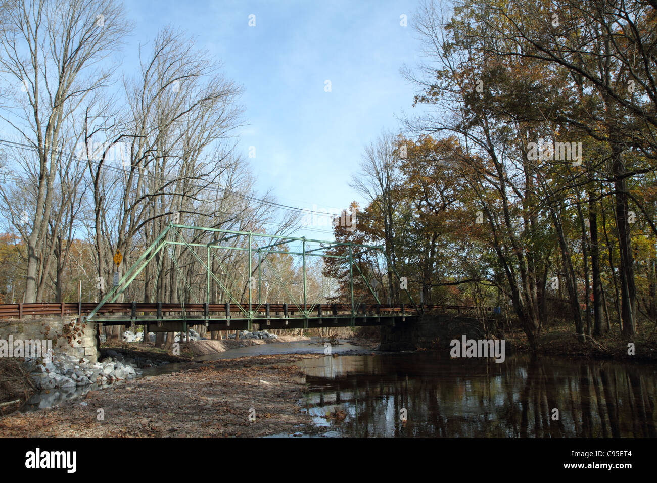 Steel Trestle Bridge Over River High Resolution Stock Photography and ...