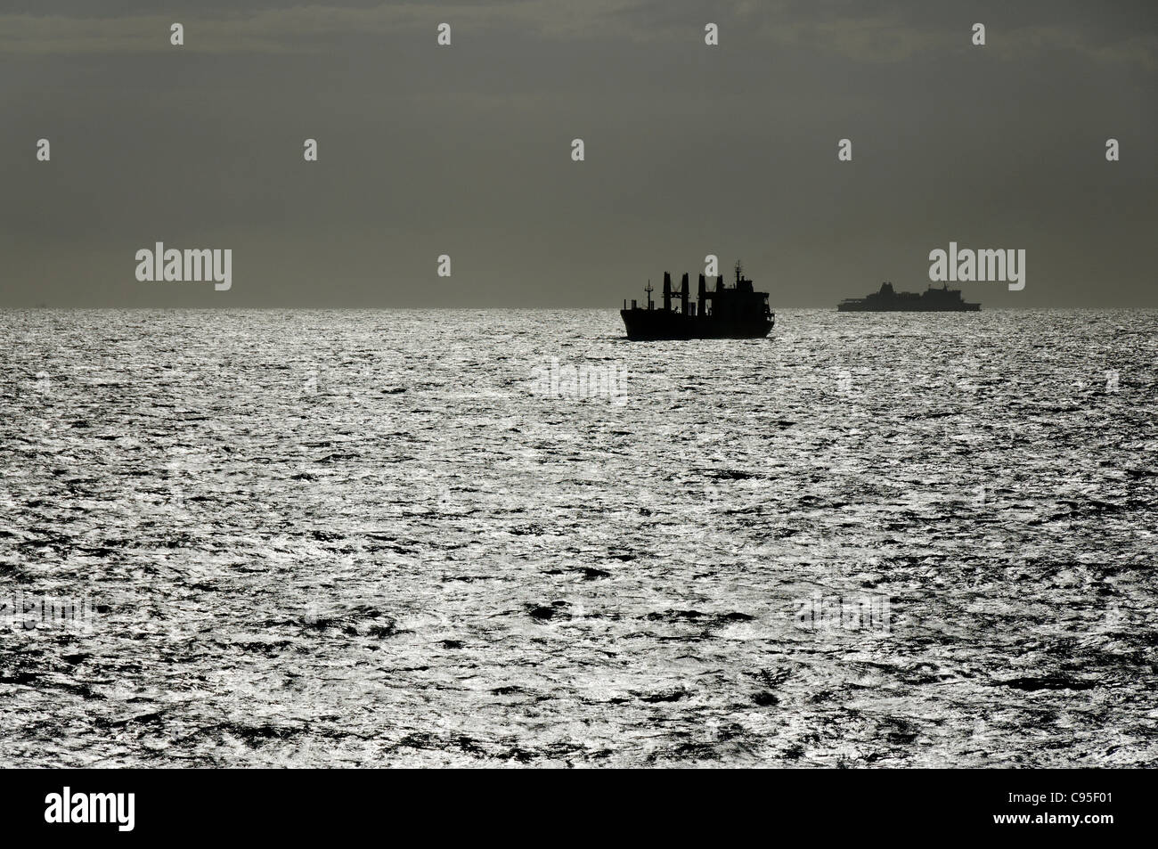 Cargo Ships English Channel High Resolution Stock Photography and ...