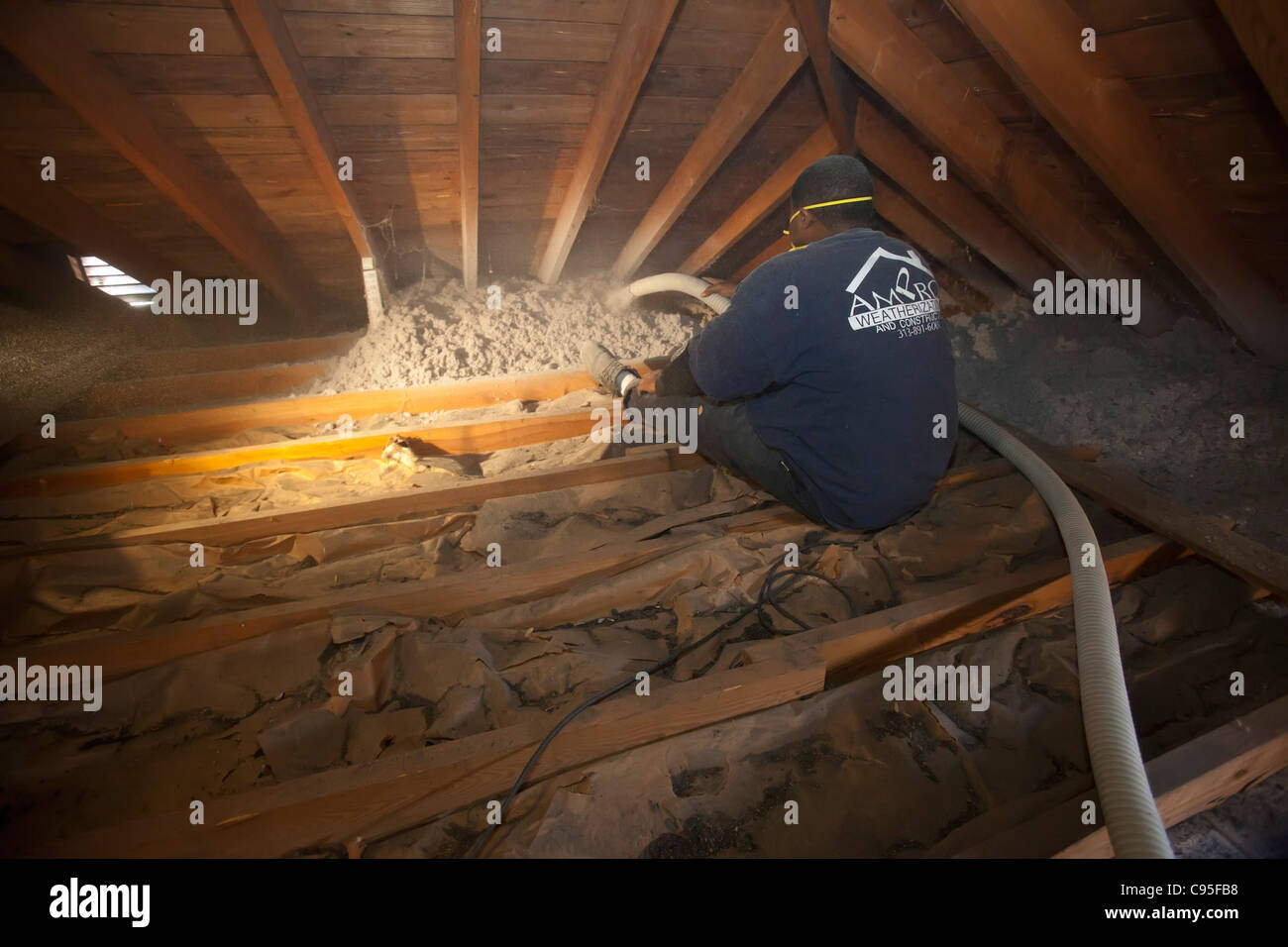 Loft insulation insulation hi-res stock photography and images - Alamy