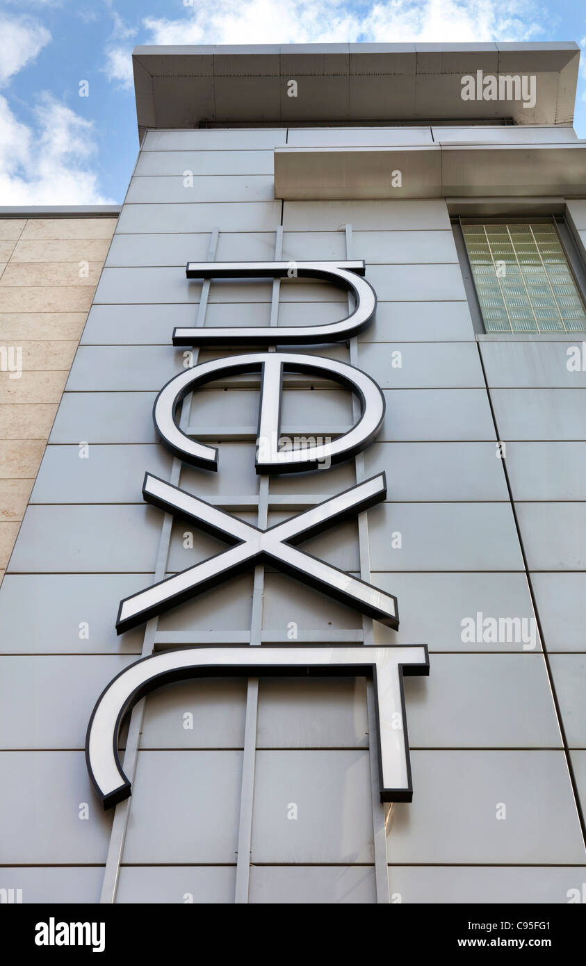 Next logo on shop front Stock Photo - Alamy