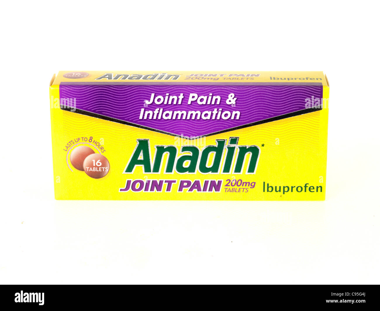 Anadin Ibuprofen Tablets Stock Photo - Alamy