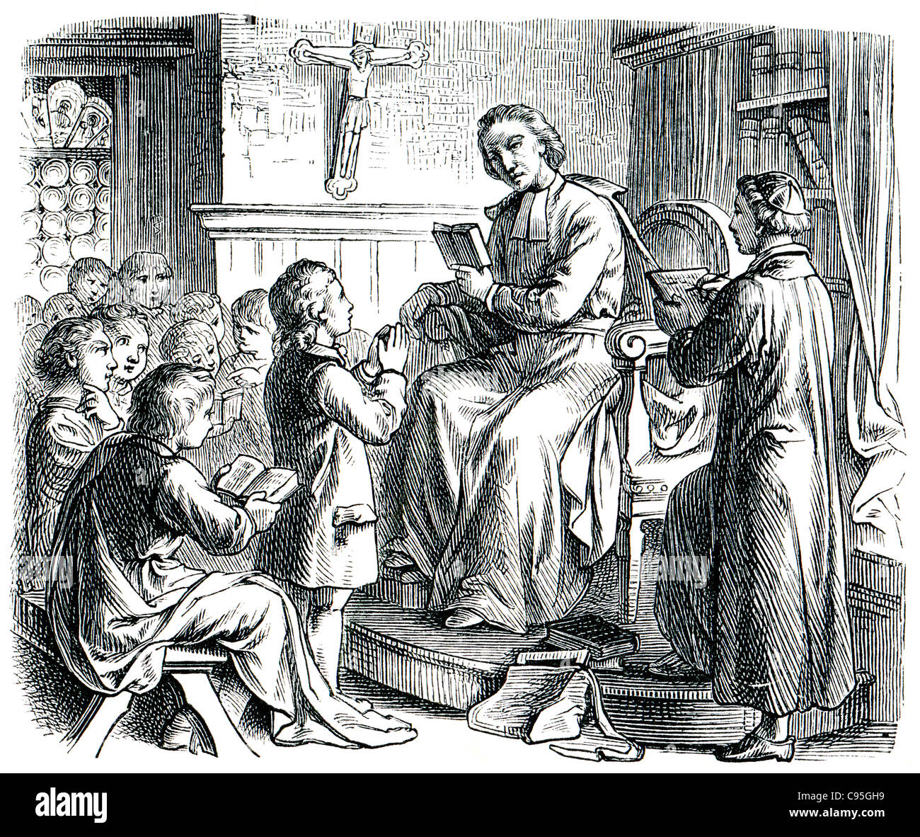 Protestant priest hi-res stock photography and images - Alamy