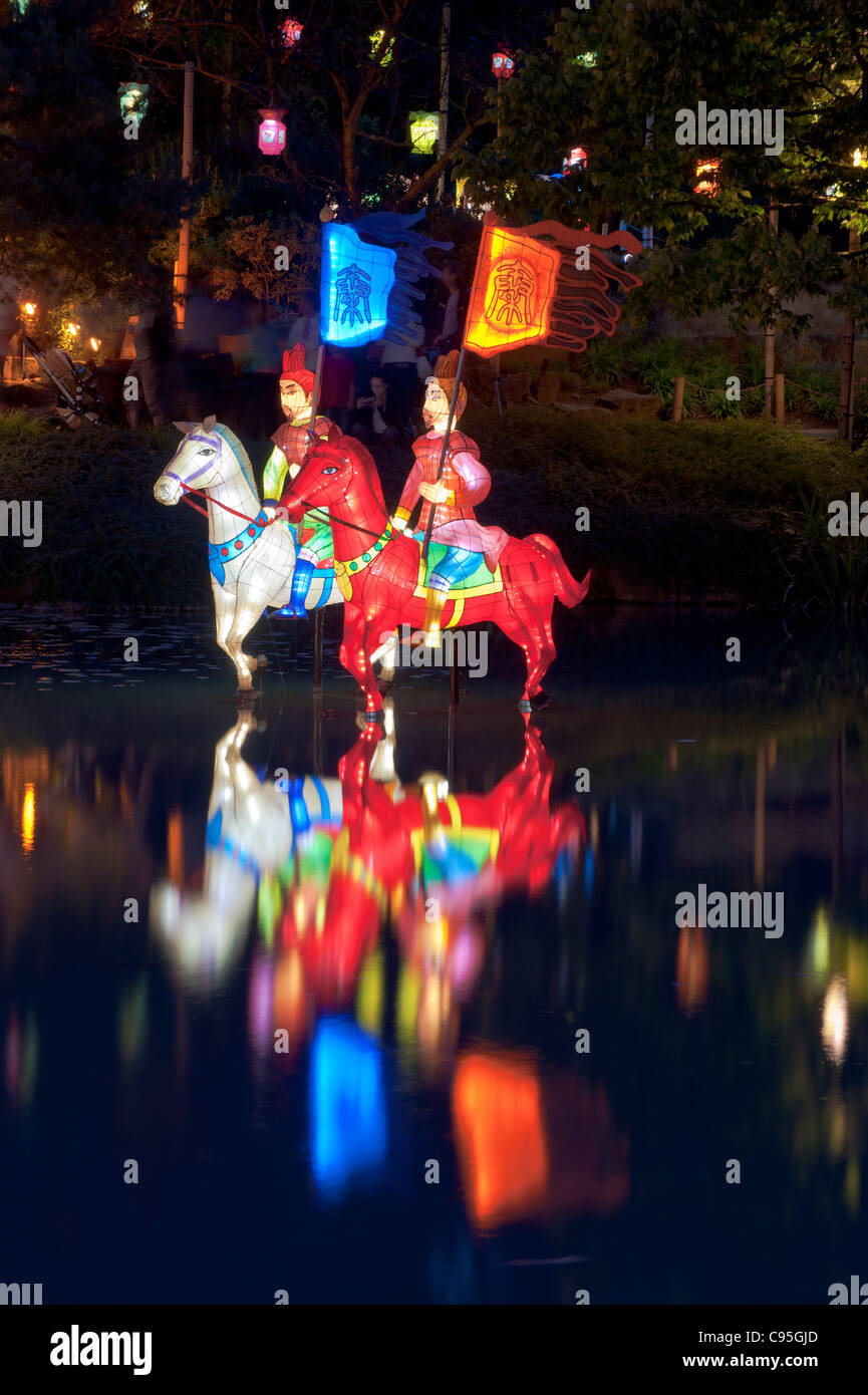 "The magic of lanterns", a magnificent exhibition held at the Chinese ...