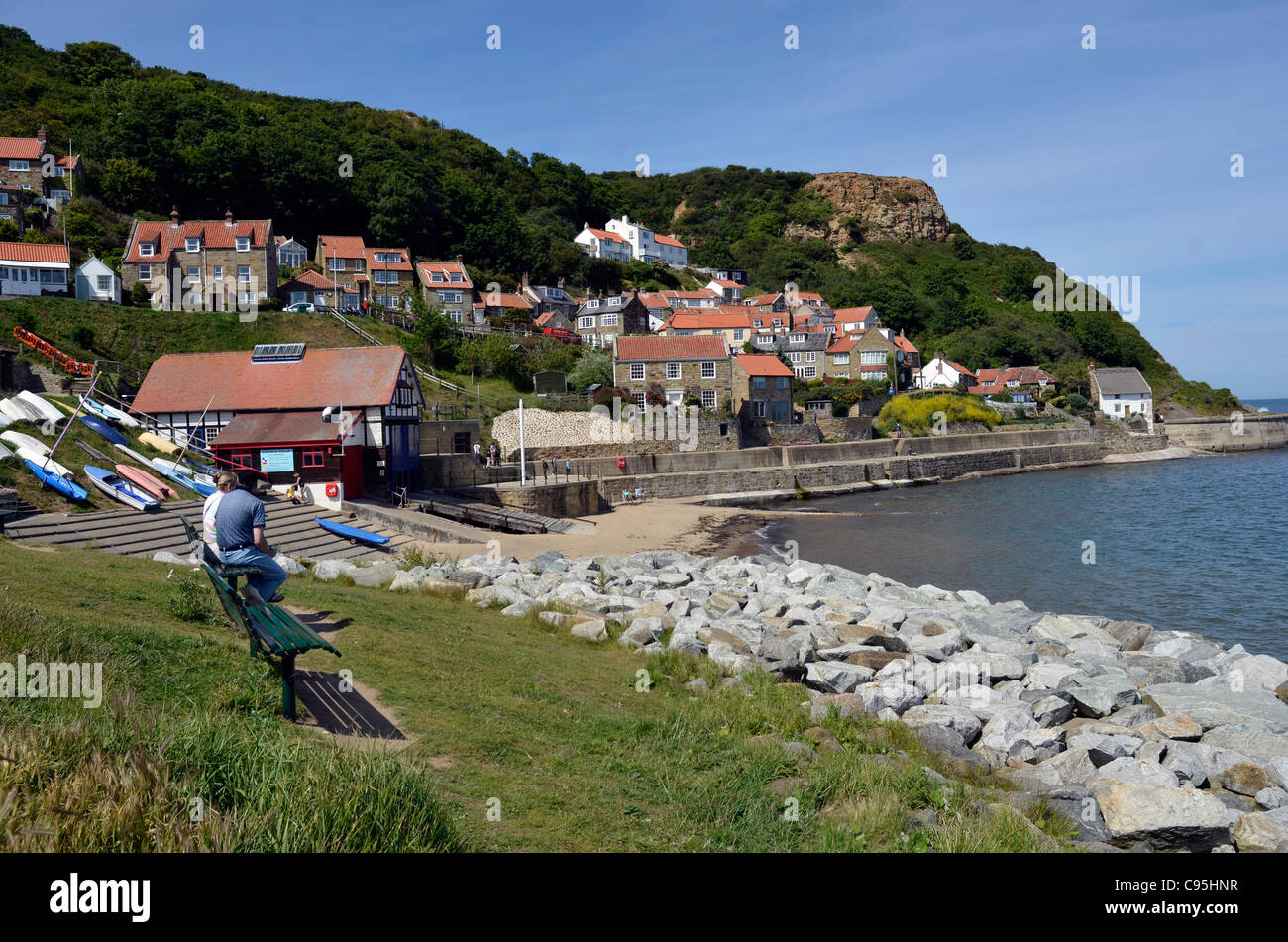 Runswick bay, yorkshire hi-res stock photography and images - Alamy