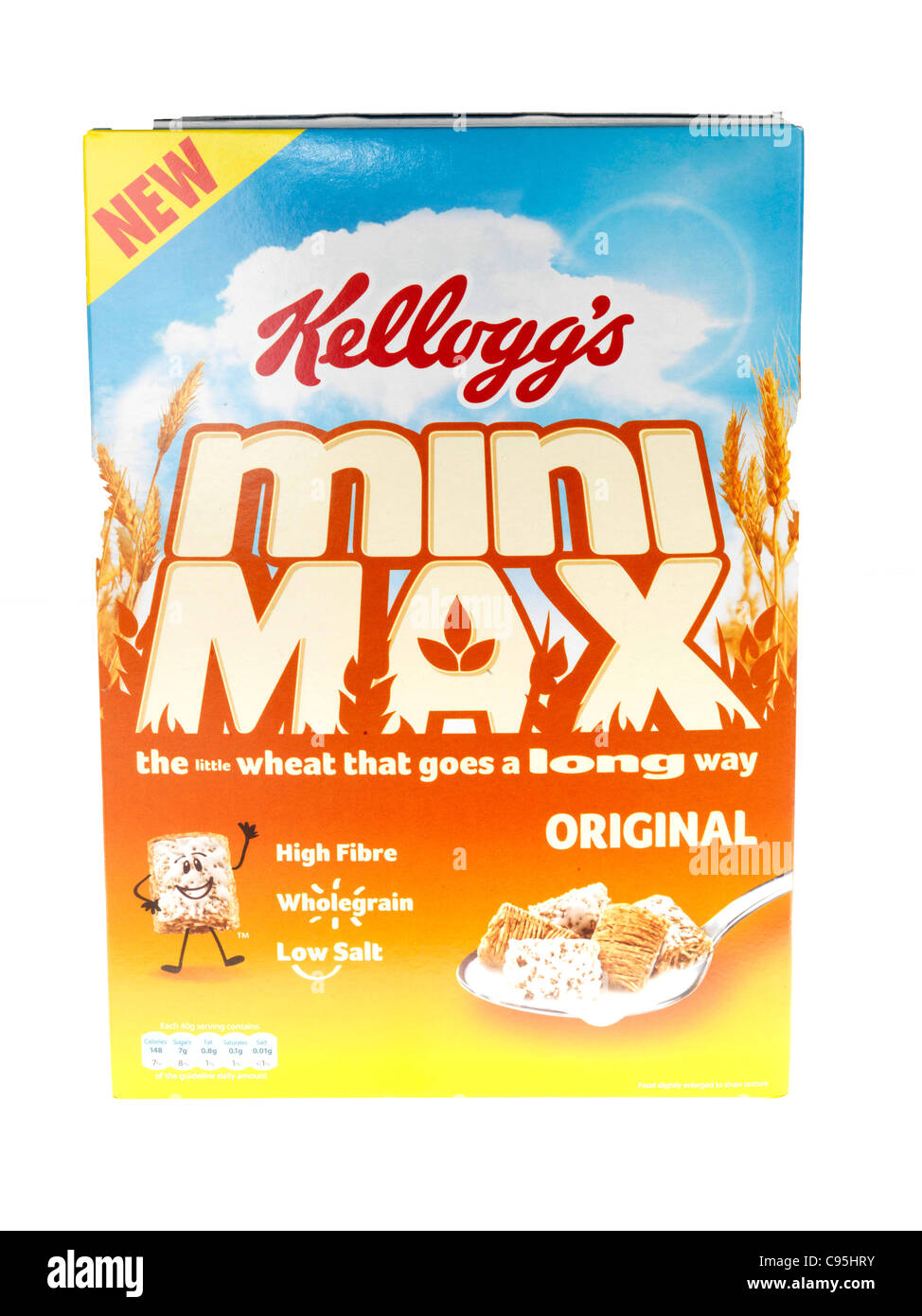 Kellog's Mini Max Breakfast Cereal Stock Photo - Alamy