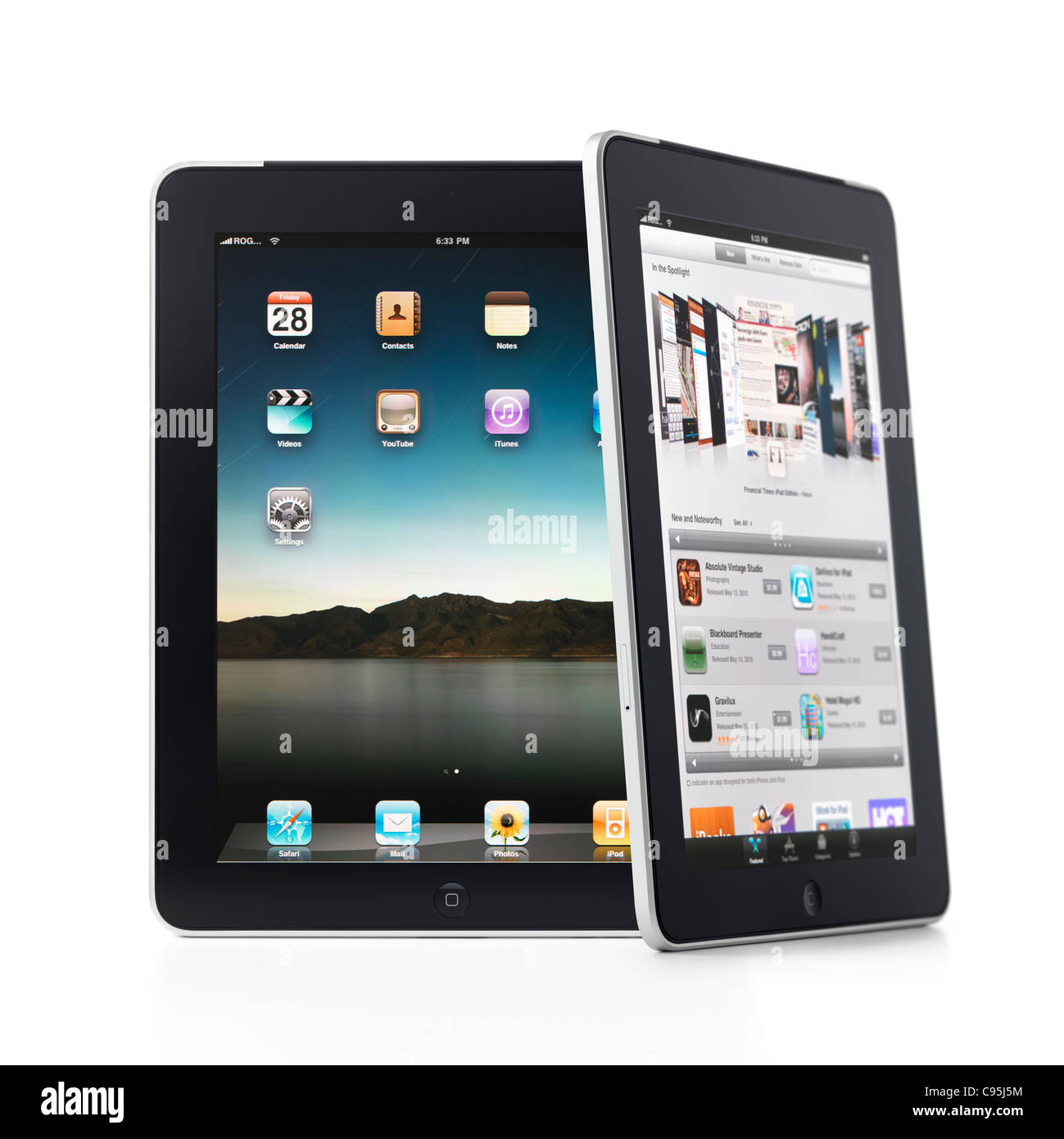 Tablet leaning Cut Out Stock Images & Pictures - Alamy