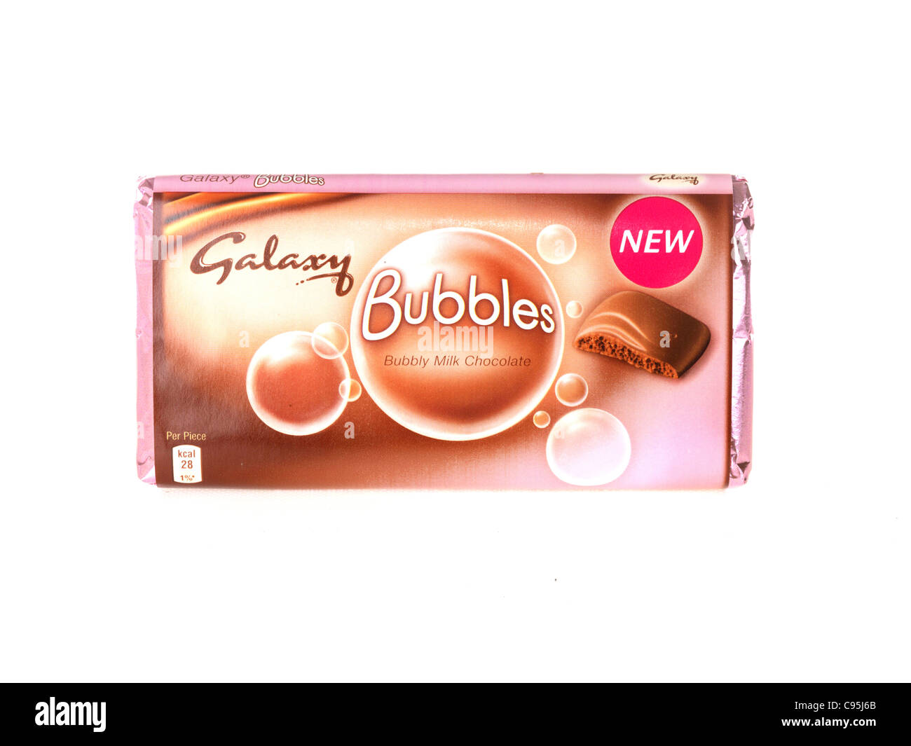 Galaxy Bubbles Chocolate Bar Stock Photo - Alamy
