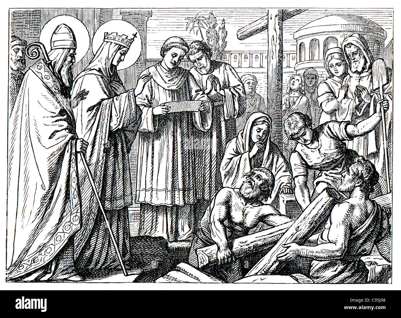 Finding of the true cross hi-res stock photography and images - Alamy