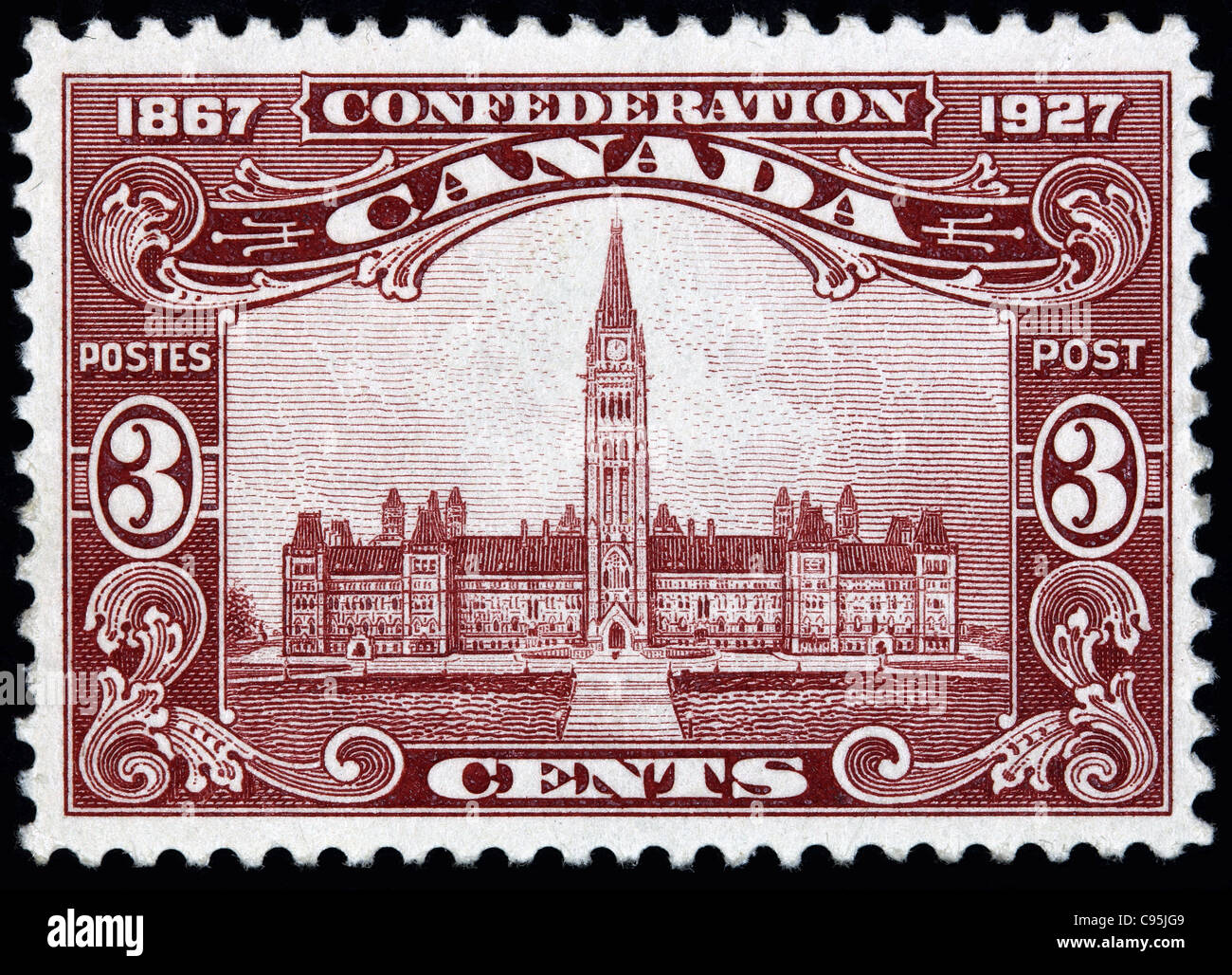 Canadian postage stamp hi-res stock photography and images - Alamy