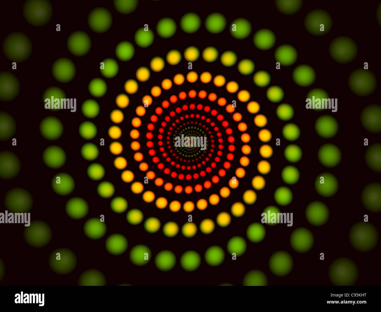 Abstract spiral background, digital colorful illuminated image Stock ...