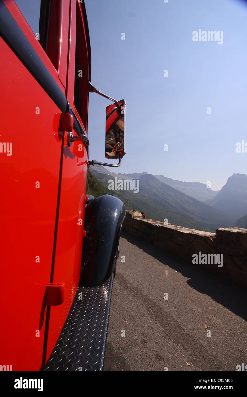 Restored red bus hi-res stock photography and images - Alamy